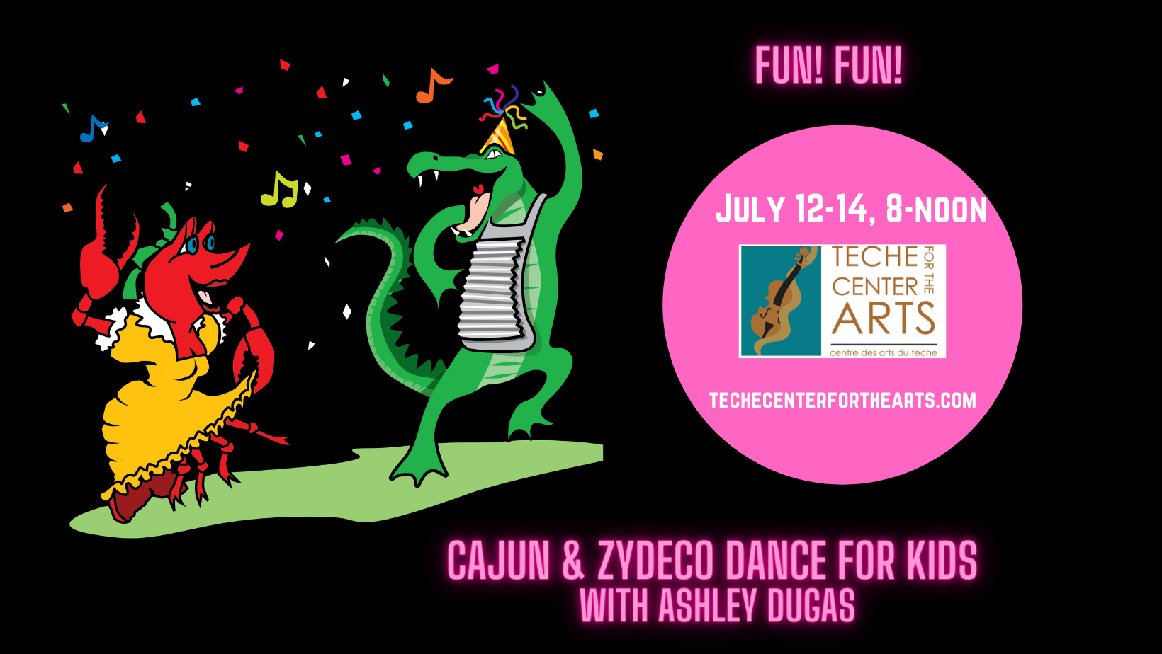 TCA’s 2021 Summer Camps! - Teche Center for the Arts | Breaux Bridge, LA