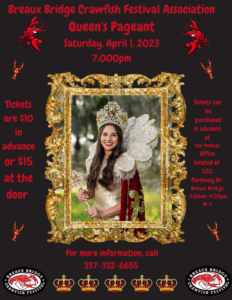 Breaux Bridge Crawfish Festival Association’s 2023 Queen’s Pageant ...